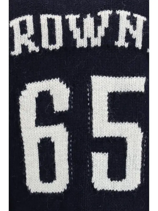 Thom Browne 65 Hooded Jersey Cardigan - Blue