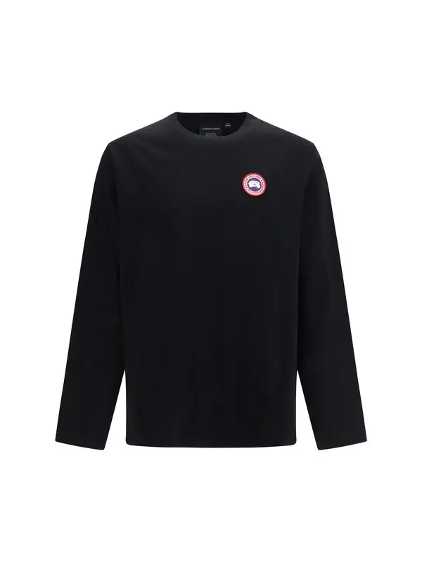 Canada Goose Vantage Long Sleeve T-shirt - Black
