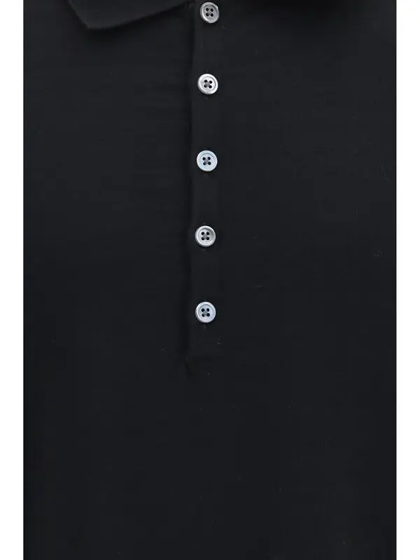 Thom Browne Rwb Striped Short-sleeve Polo