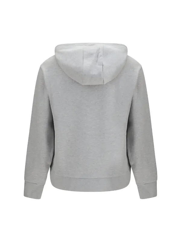 Thom Browne Loopback Colorblock Hooded Sweatshirt