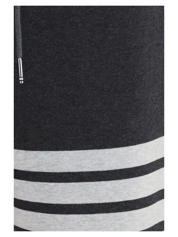 Thom Browne Loopback 4-bar Track Pants - Gray