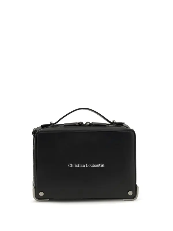 CHRISTIAN LOUBOUTIN Small Tactical Leather Handbag