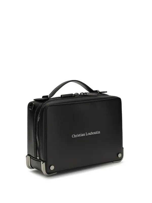 CHRISTIAN LOUBOUTIN Small Tactical Leather Handbag