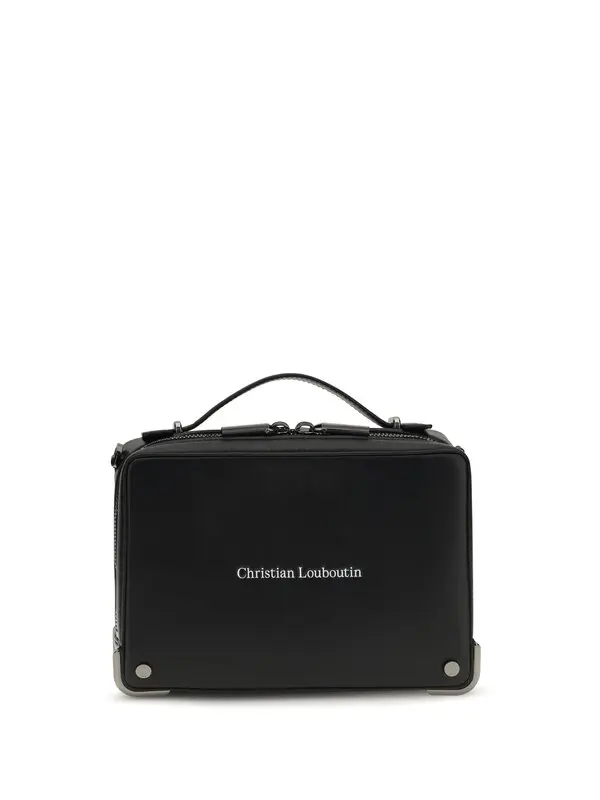 CHRISTIAN LOUBOUTIN Small Tactical Handbag - Black