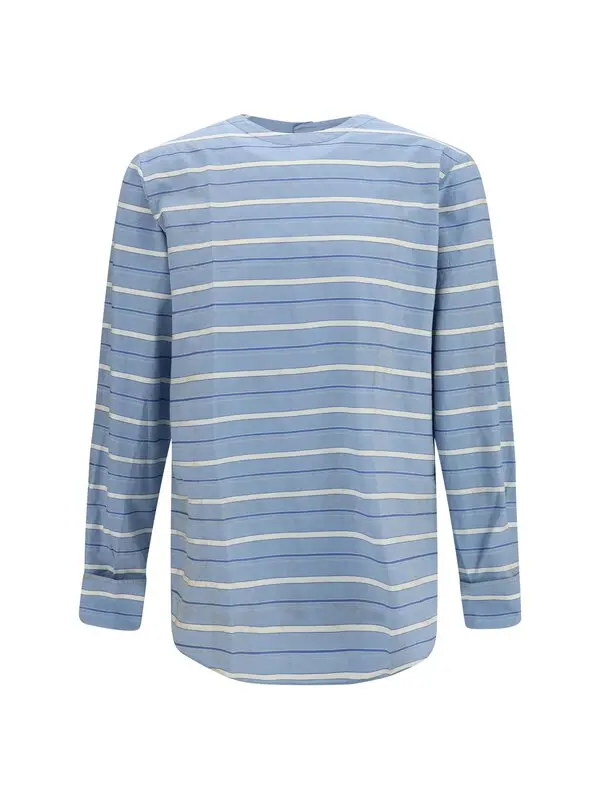 Prada Cotton Shirt With Back Buttons
