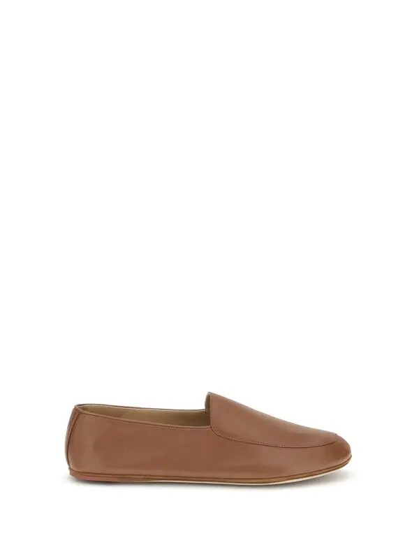 Loro Piana Leather Loafers