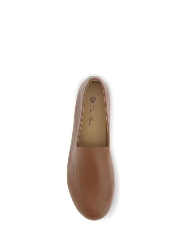 Loro Piana Leather Loafers