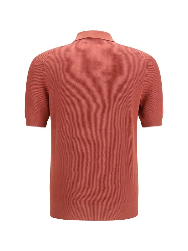 Brunello Cucinelli Short-sleeve Polo With Buttons