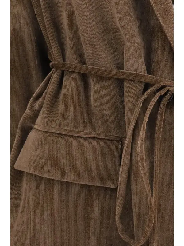 Brunello Cucinelli Cashmere-blend Jacket With Drawstrings