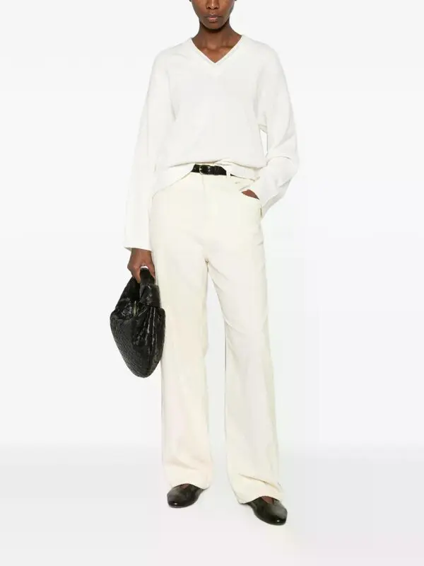Fabiana Filippi V-neck Fine Knit Sweater