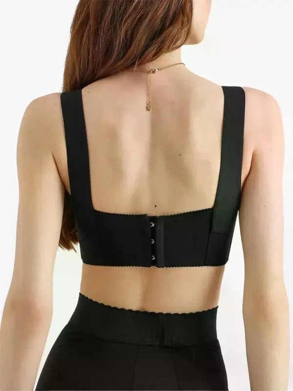 Dolce & Gabbana Satin Bustier Top