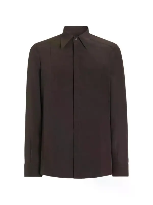 Dolce & Gabbana Martini Crêpe De Chine Shirt