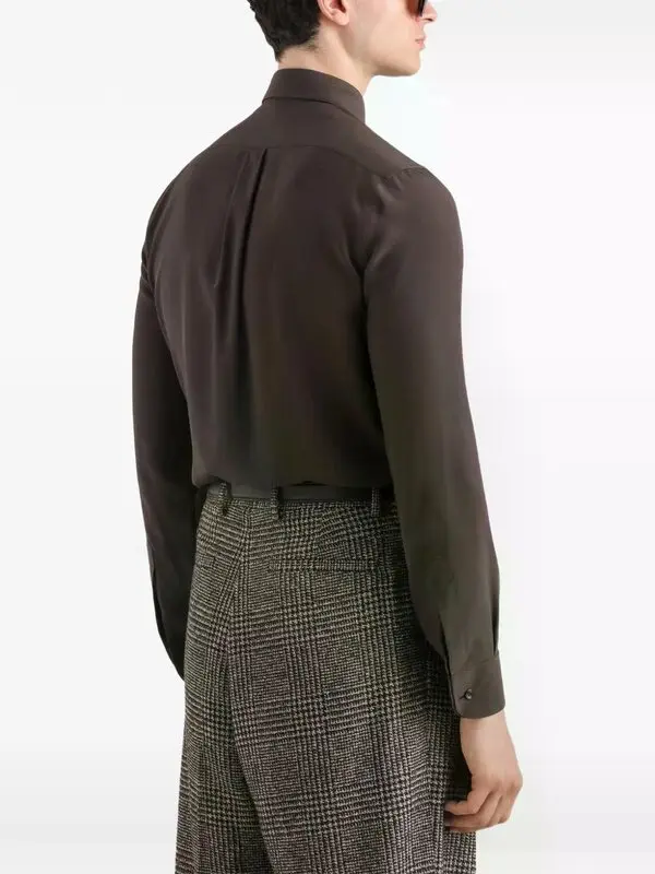 Dolce & Gabbana Martini Crêpe De Chine Shirt