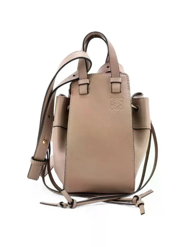 Loewe Hammock Bag Leather Mini Hobo Bag