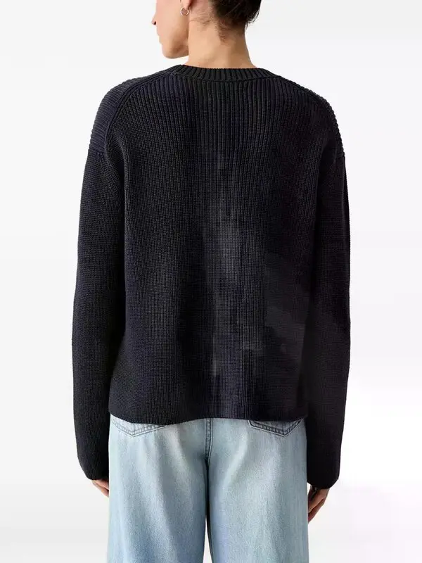 Marc O'polo Ribbed-knit Crew-neck Sweater