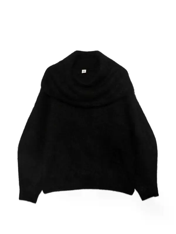 THE GARMENT Roma Off-the-shoulder Brushed-finish Sweater