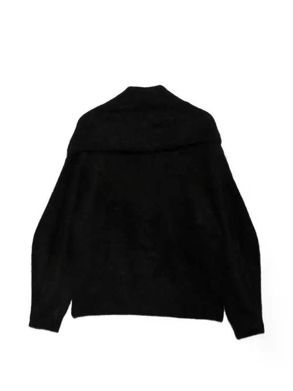 THE GARMENT Roma Off-the-shoulder Brushed-finish Sweater