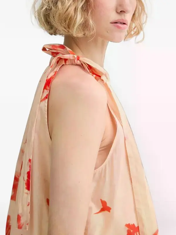 Marc O'polo Floral-print Halterneck Top