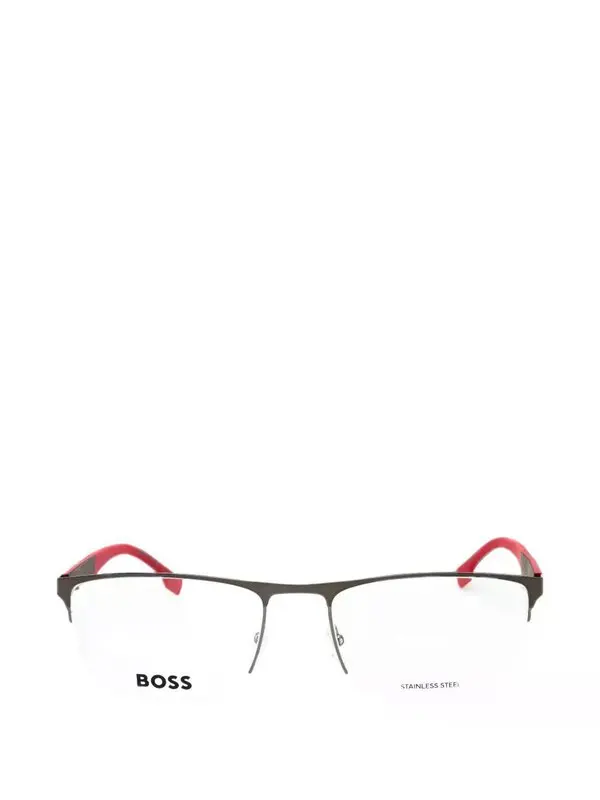 BOSS Rectangle-frame Glasses