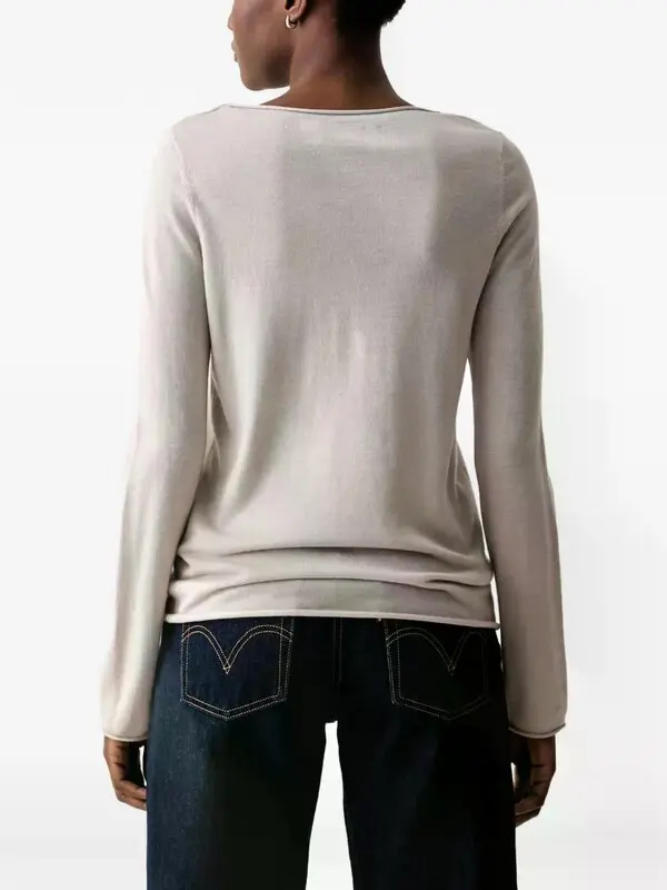 Marc O'polo Boat-neck Long-sleeve Sweater