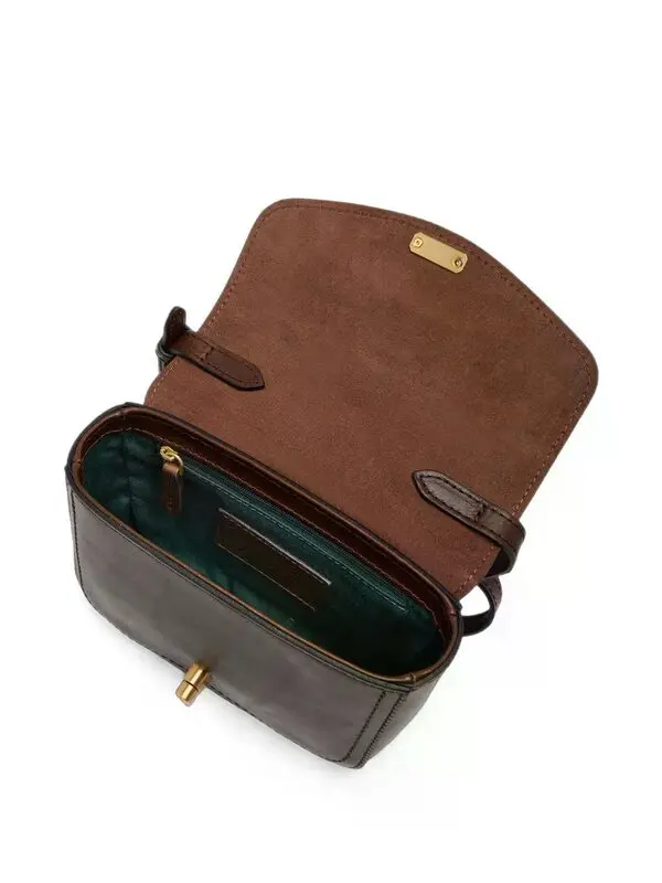 THE BRIDGE Leather Buckle-fastening Cross Body Bag