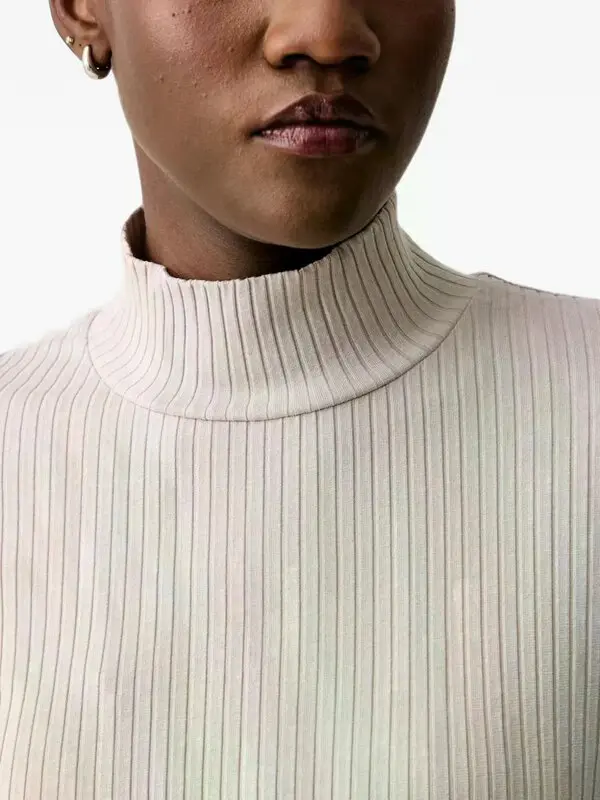 Marc O'polo Ribbed-knit High-neck T-shirt