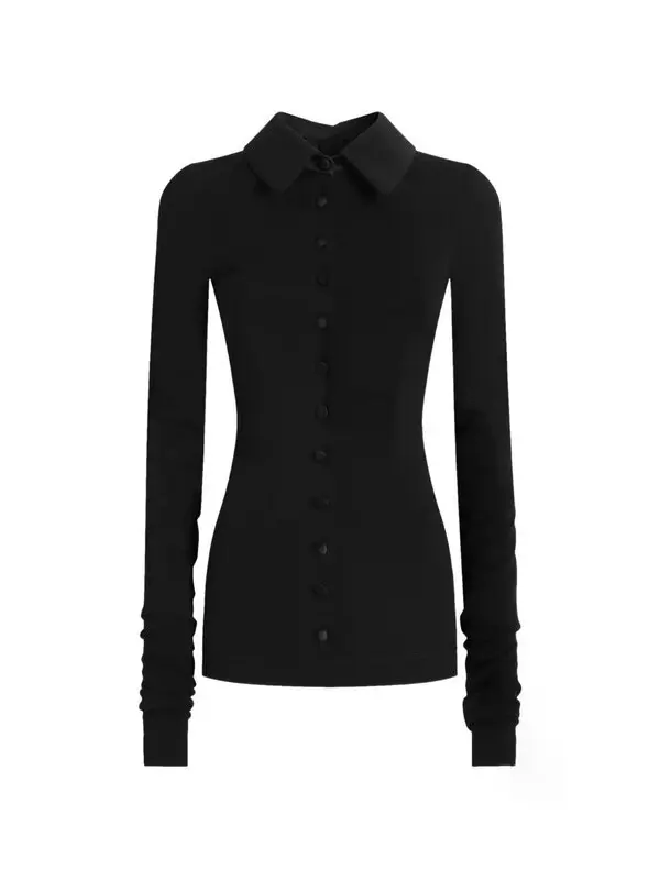 Dolce & Gabbana Wool Jersey Blouse