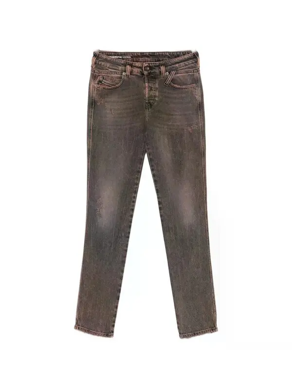 DIESEL® Distressed Faded Jeans - Grey