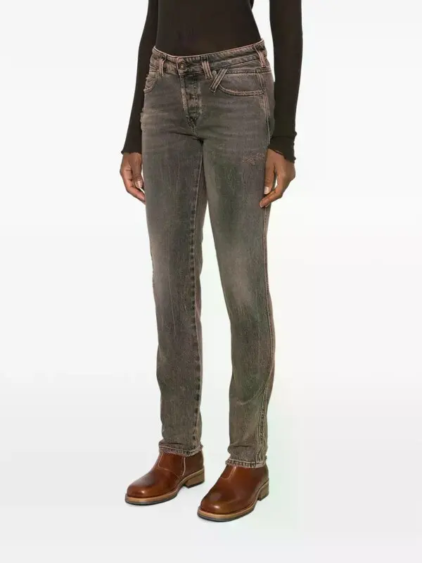 DIESEL® Distressed Faded Jeans