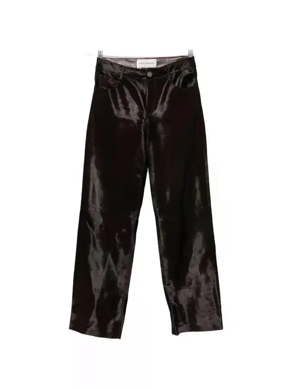 Nour Hammour Kitty Straight-leg Trousers
