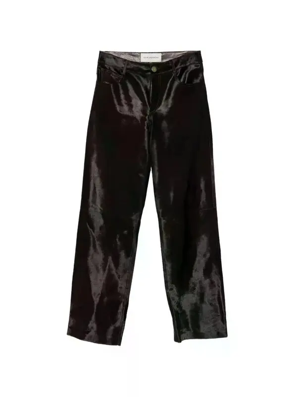 Nour Hammour Kitty Trousers - Brown