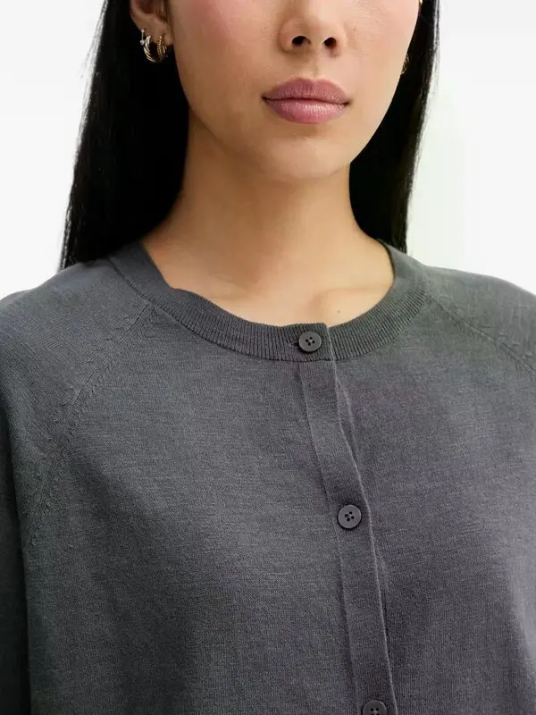 Marc O'polo Raglan-sleeve Button-up Cardigan