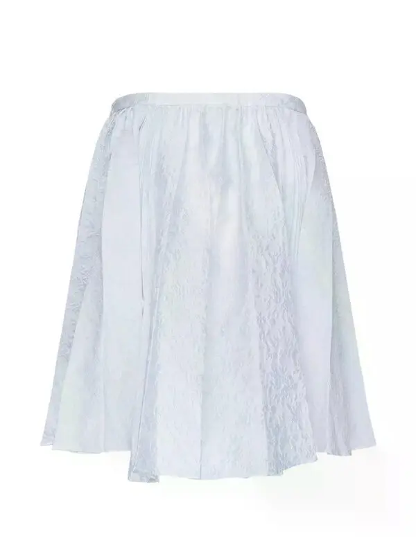 SHUSHU/TONG Pleated Midi Skirt - White