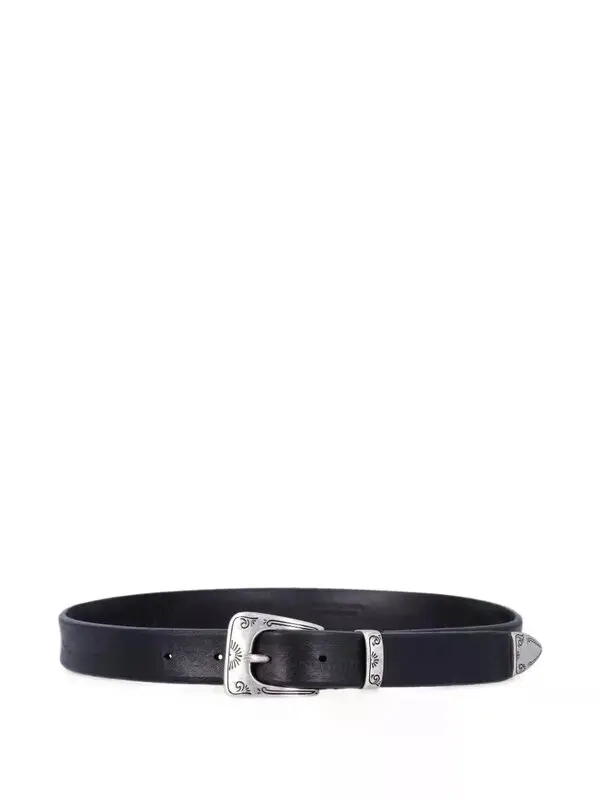 MANCINI 1979 William Engraved Leather Belt