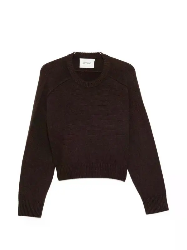 Soft Goat Cropped Cashmere Sweater