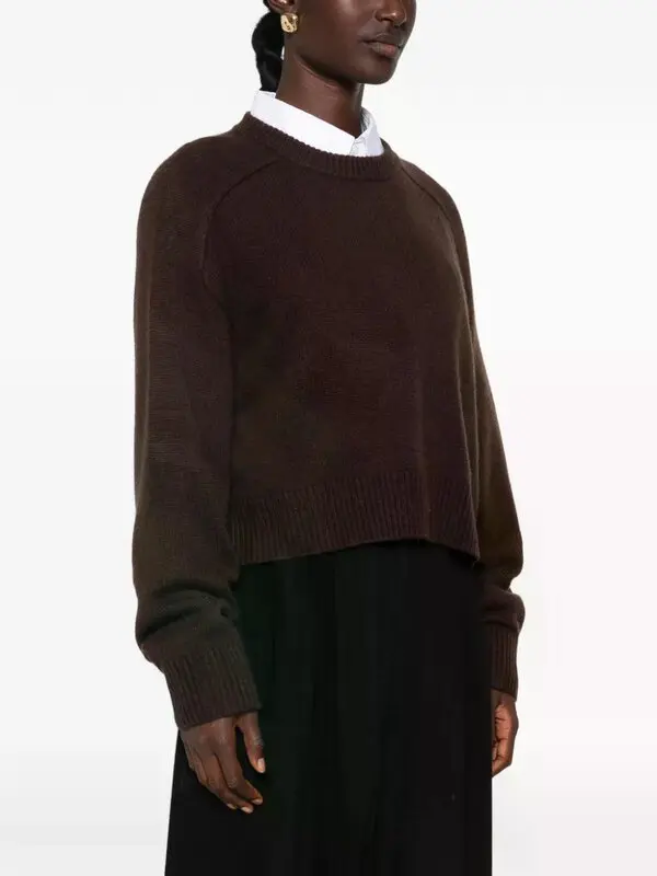 Soft Goat Cropped Cashmere Sweater