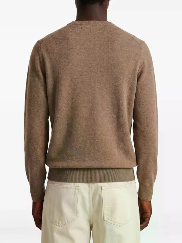 BALLANTYNE Diamond-pattern Cashmere Sweater