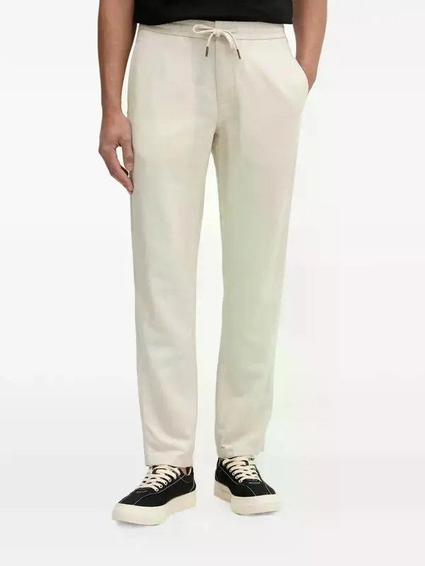 Marc O'polo Drawstring-waist Straight-leg Trousers
