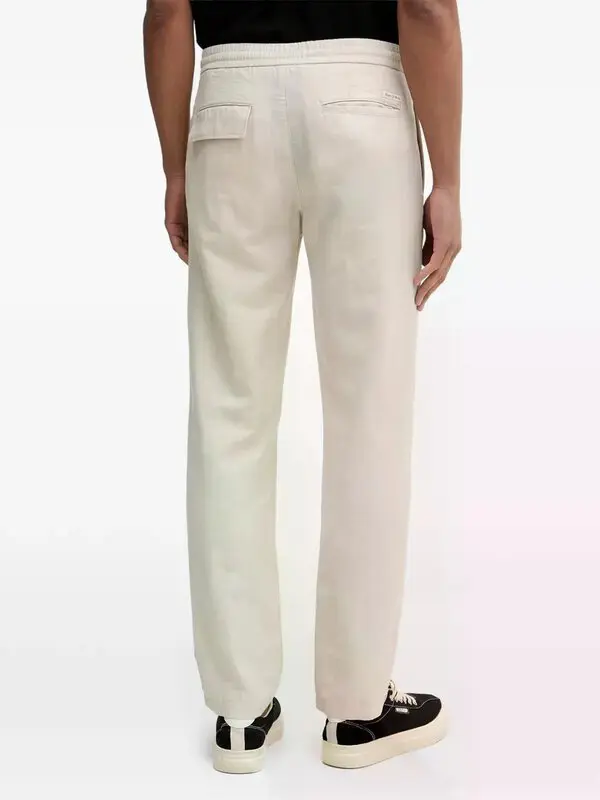 Marc O'polo Drawstring-waist Straight-leg Trousers