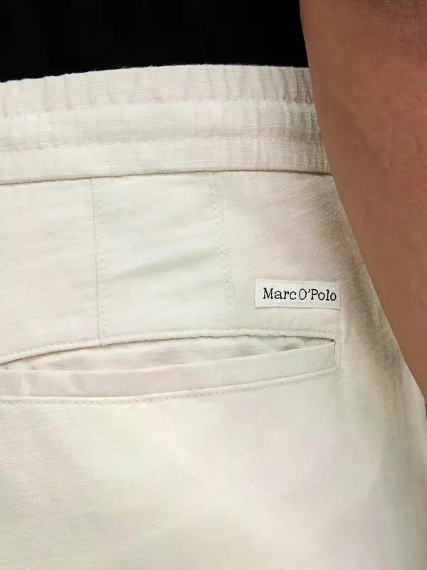 Marc O'polo Drawstring-waist Straight-leg Trousers