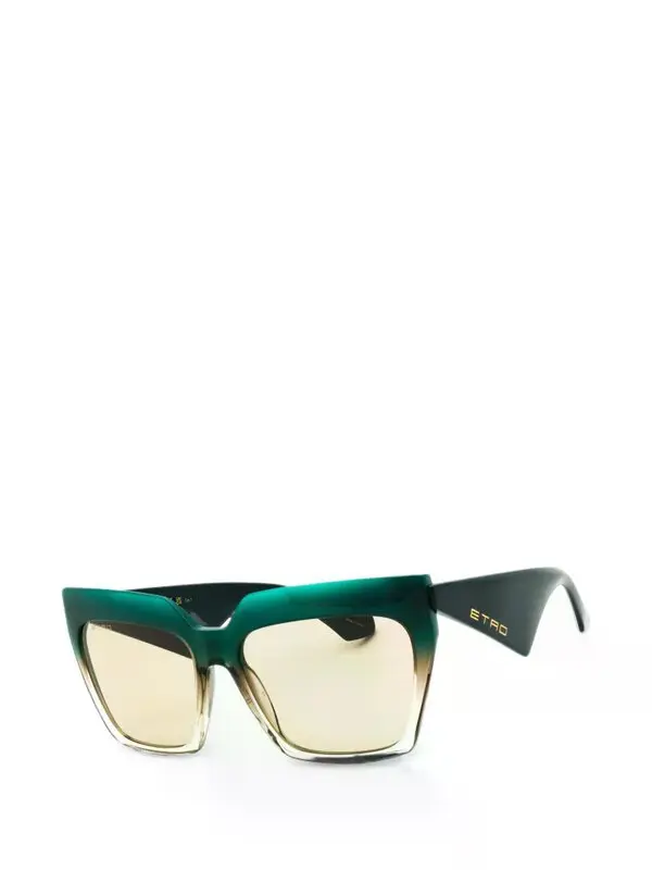 Etro Geometric-frame Sunglasses