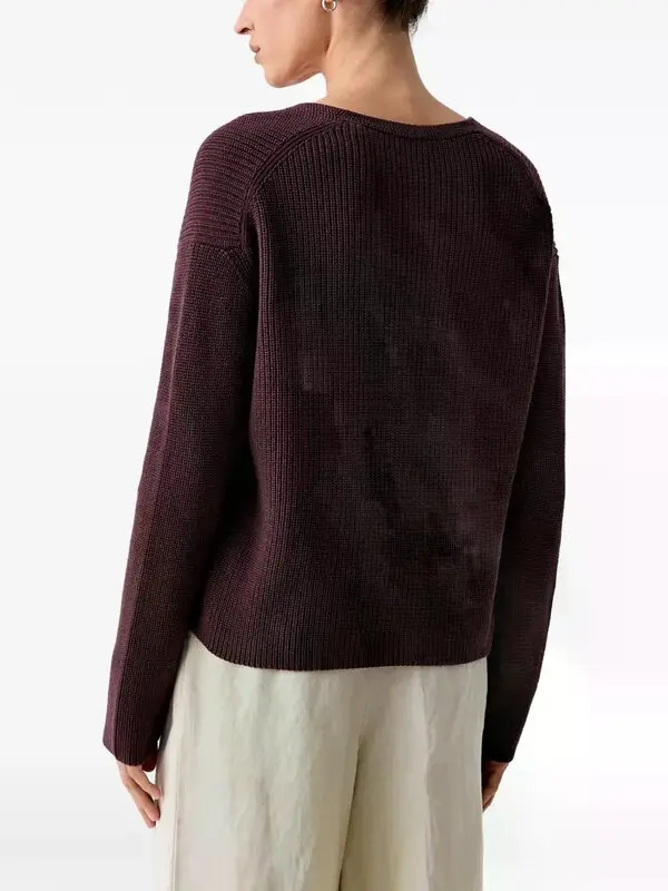 Marc O'polo Ribbed V-neck Sweater