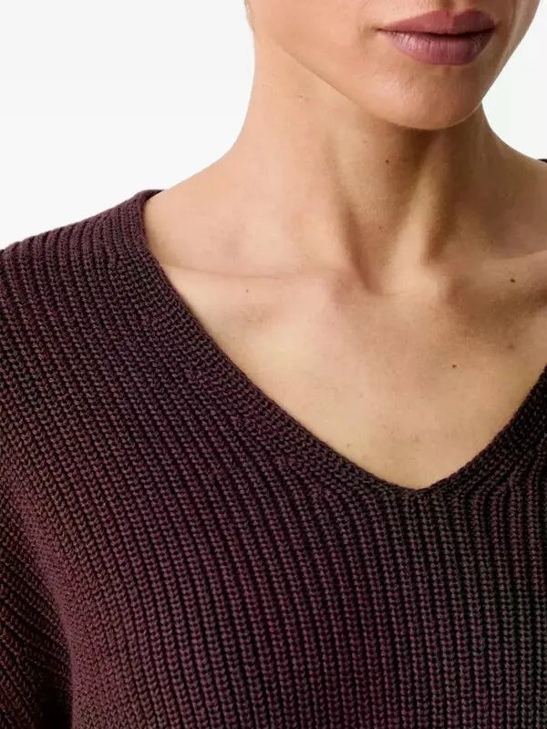 Marc O'polo Ribbed V-neck Sweater