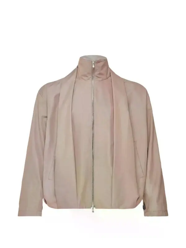 JIYONGKIM Beige Zip-up Jacket