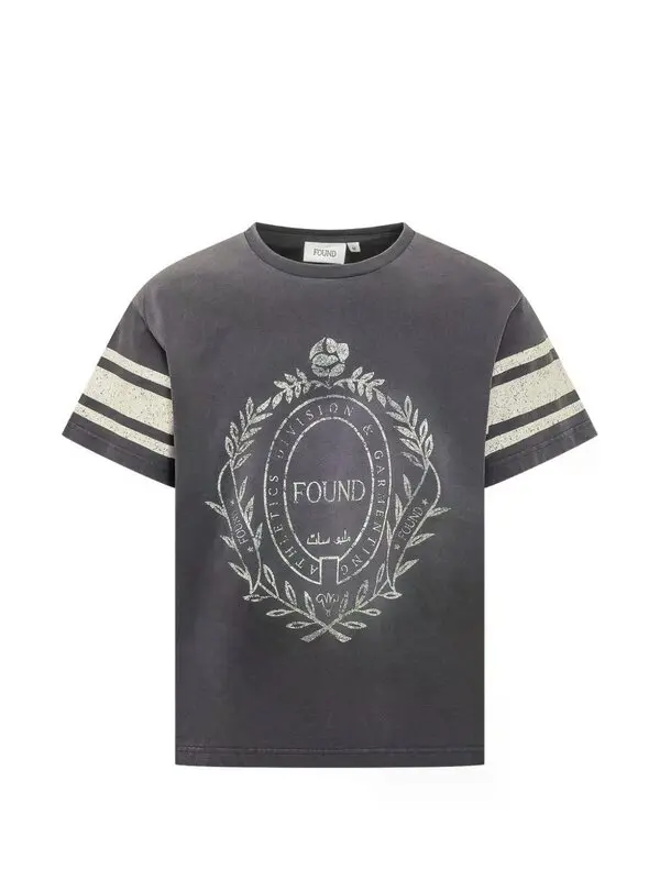 FOUND Collegiate Crest T-shirt - Blue
