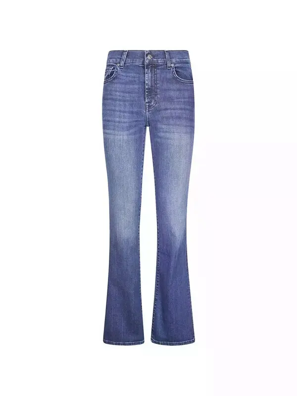 7 For All Mankind Leggy Bootcut Jeans - Blue