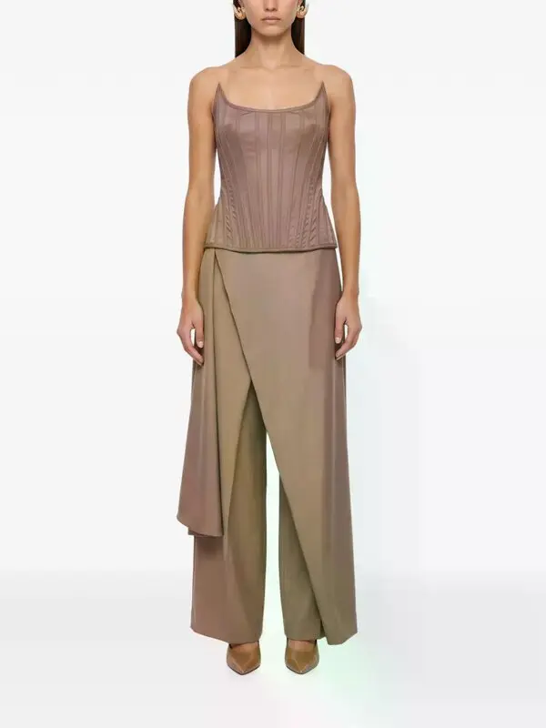 Giuseppe Di Morabito Panelled Corset Top
