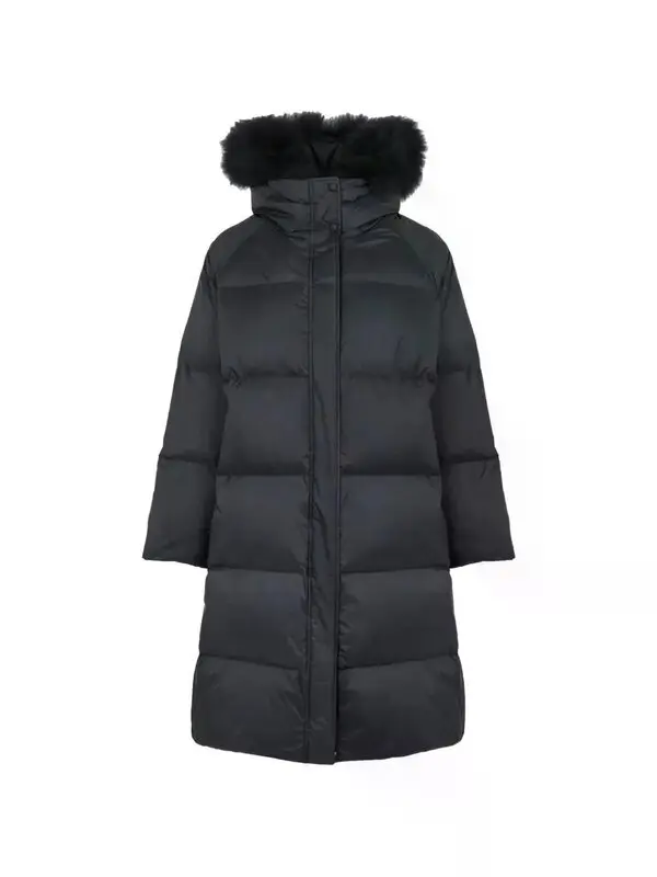 YVES SALOMON Fur-trimmed Hooded Down Coat