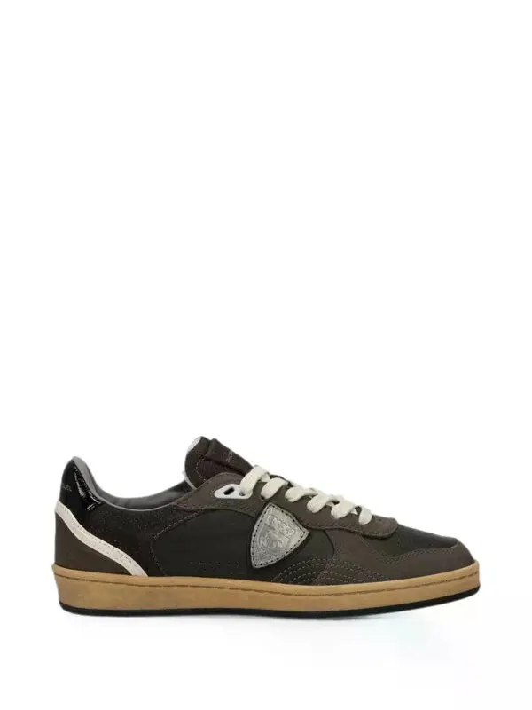 Philippe Model Pgal Leather Panelled Sneakers