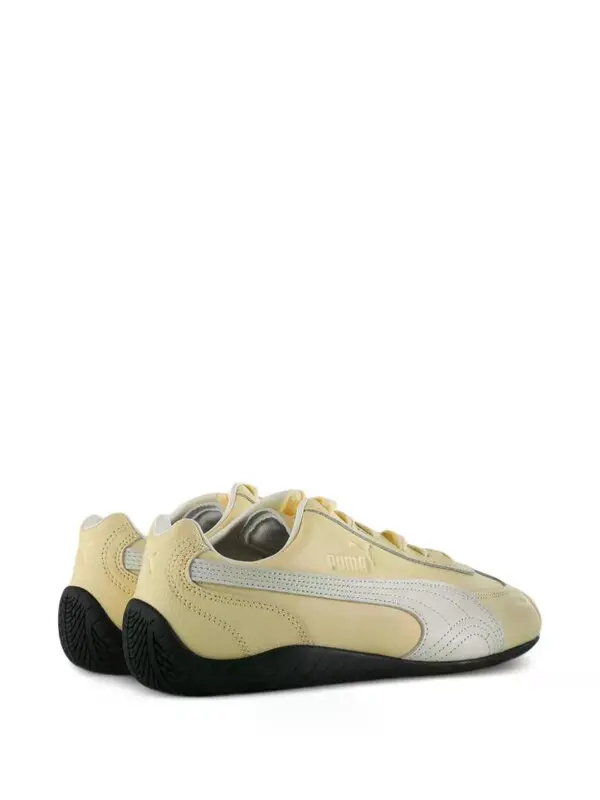 PUMA Embossed Logo Leather Sneakers